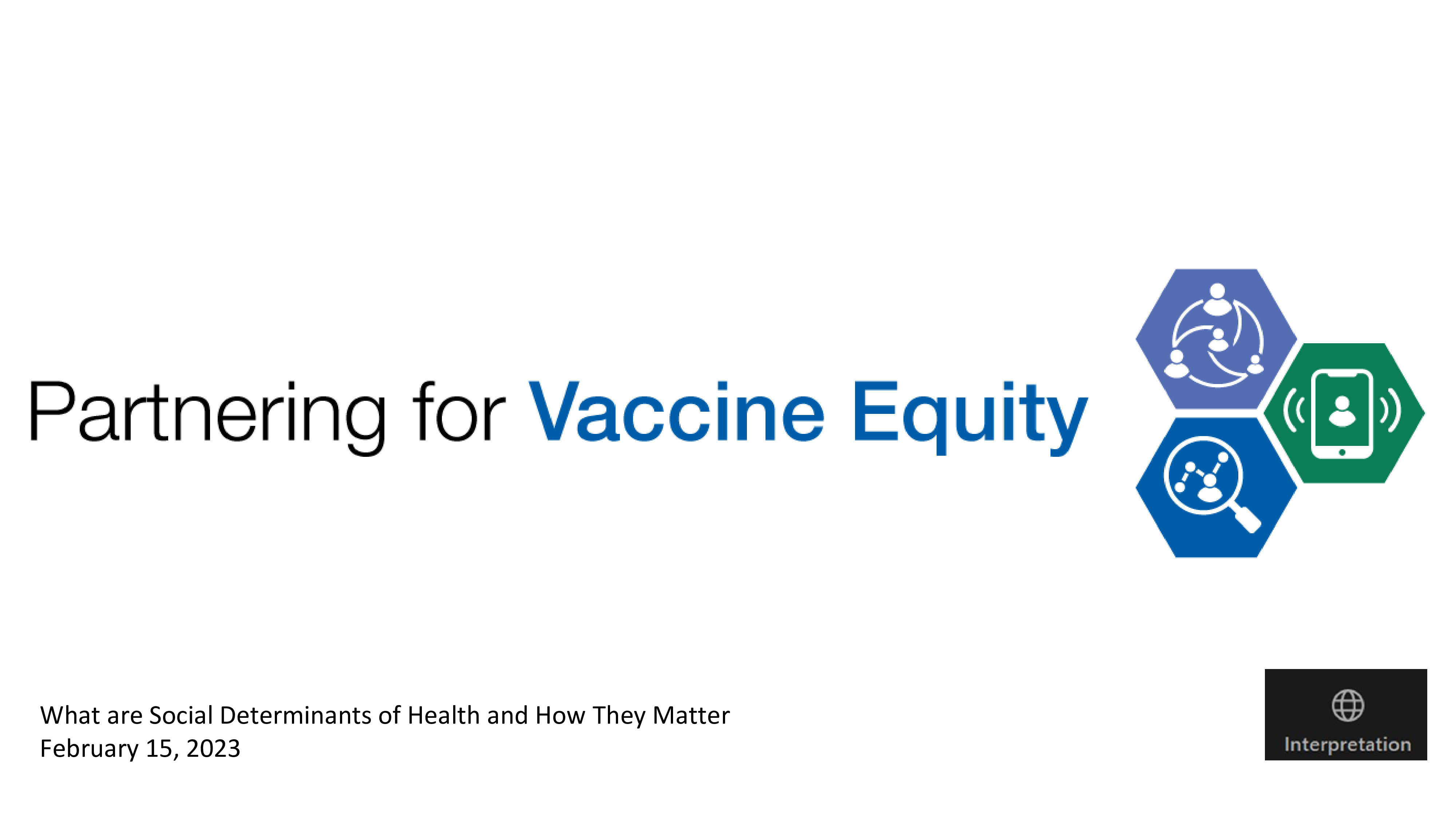 Webinar: What Are Social Determinants of Health (SDOH) and Why They ... Webinar: What Are Social Determinants of Health (SDOH) and Why They ...